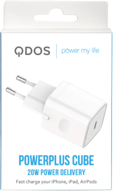QDOS PowerPlus Cube 20W | Orange België